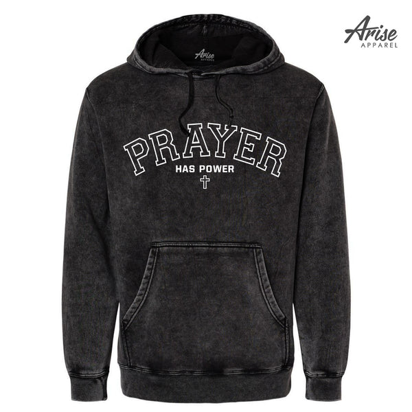 Prayer Has Power Hoodie Sweatshirt – Arise Apparel Co
