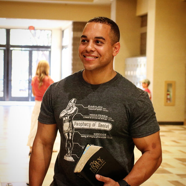Bible Prophecy Timeline (Daniel Statue) T-Shirt – Arise Apparel Co